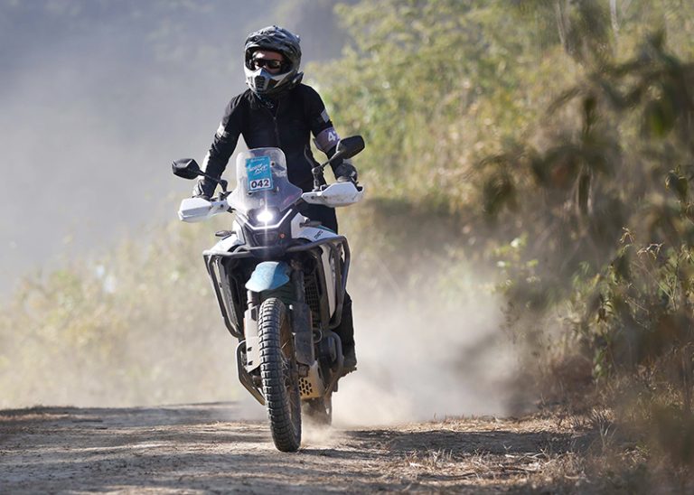 2025 CFMOTO Ibex 450 Adventure Motorcycle - Women Riders Now
