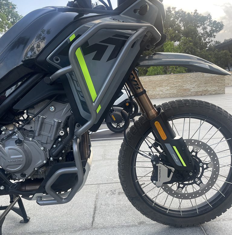 2025 CFMOTO Ibex 450 Adventure Motorcycle - Women Riders Now