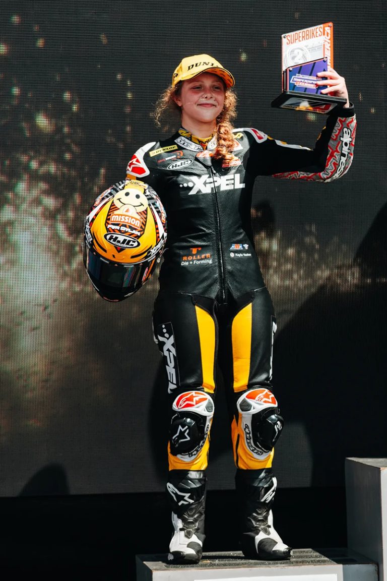 17 Year Old Kayla Yaakov Takes MotoAmerica Road Racing by Storm - Women ...