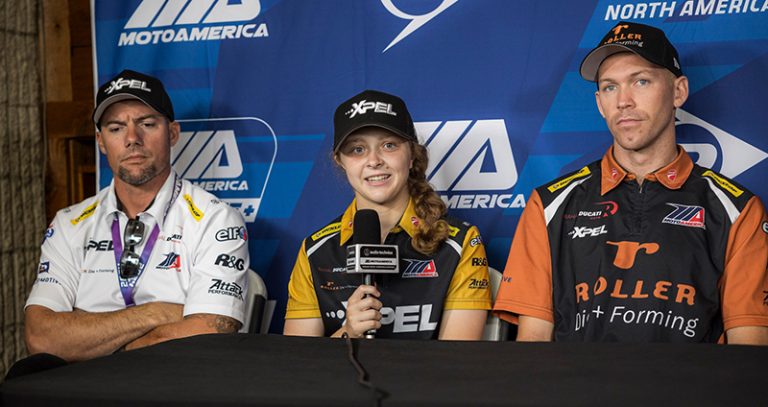 17 Year Old Kayla Yaakov Takes MotoAmerica Road Racing by Storm - Women ...